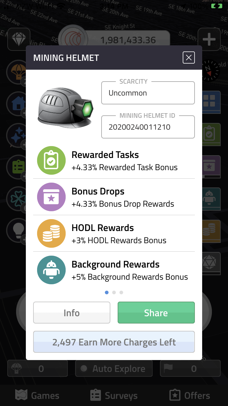 Mining Helmets – COIN App