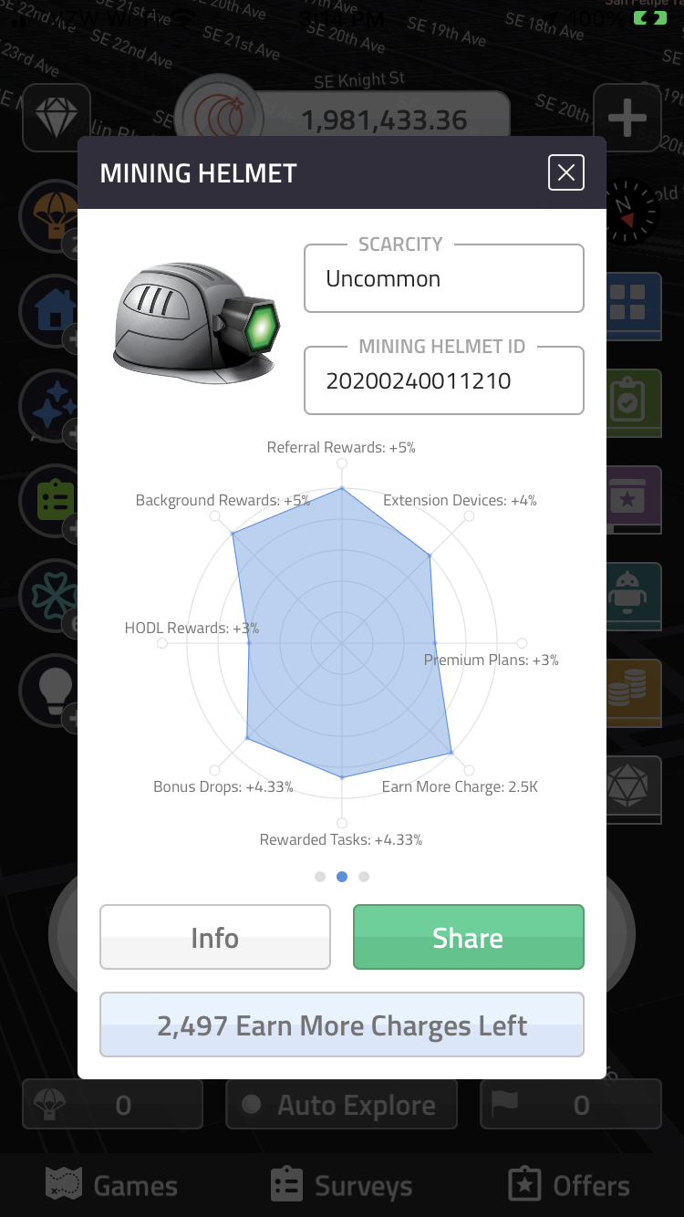 Mining Helmets – COIN App