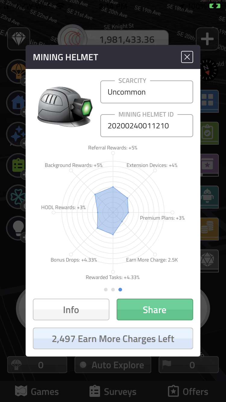 Mining Helmets – COIN App