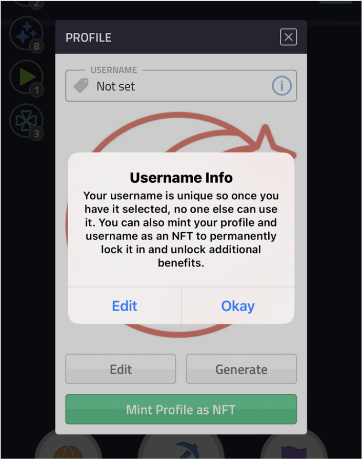 Minted Profiles – COIN App